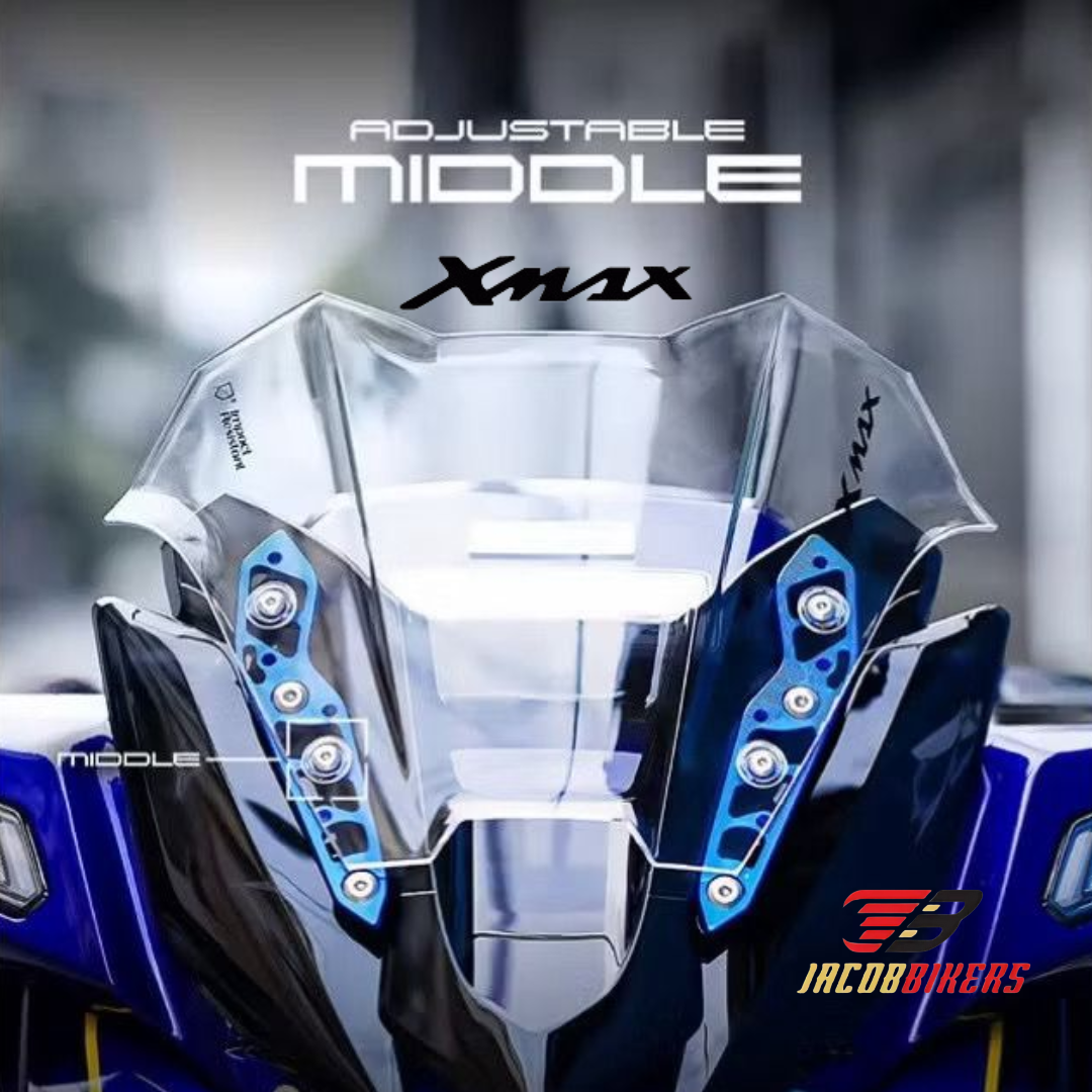 Yamaha XMAX V2 Connected NEMO Double Space Windshield Visor CNC ...