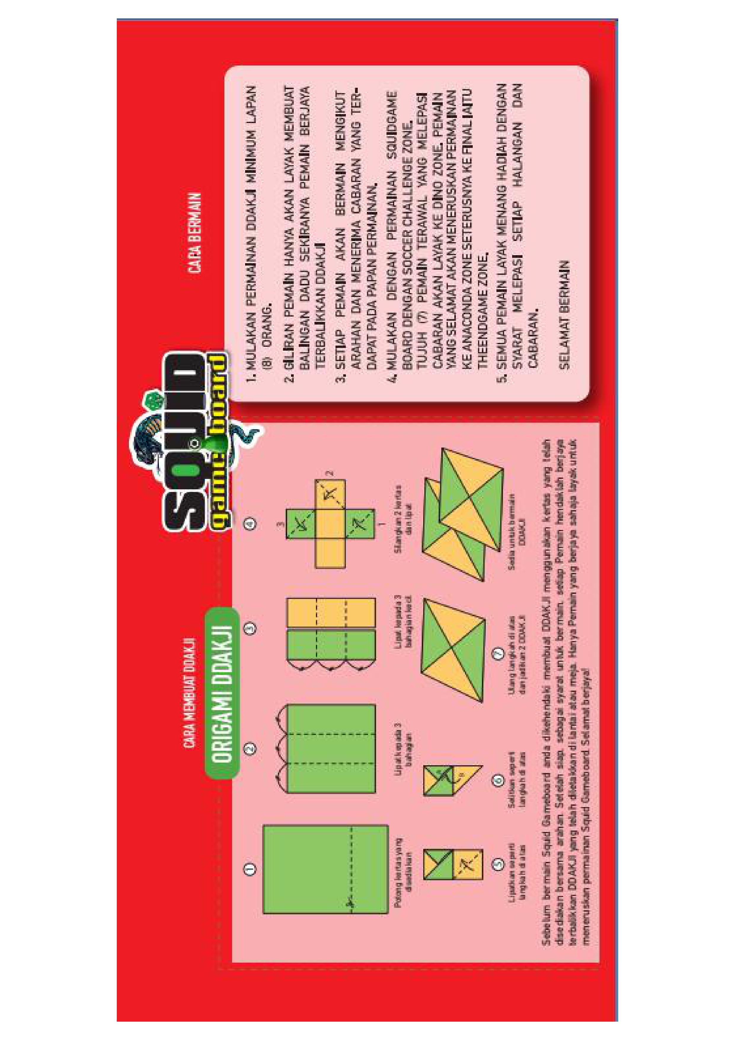Toad Books : Squid Game Board | Shopee Malaysia