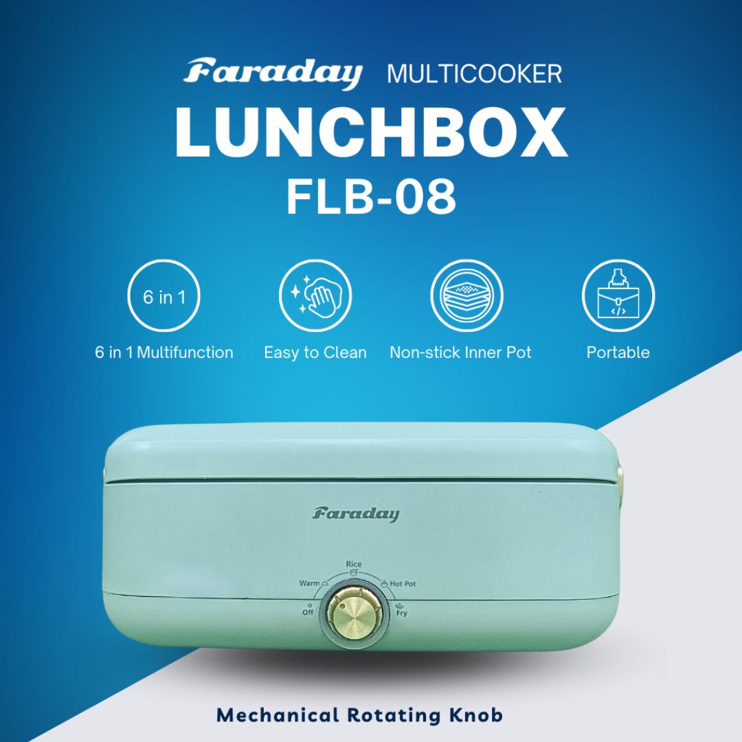 Faraday 0.8L Lunch Box FLB-08 / FLB-10D | Shopee Malaysia