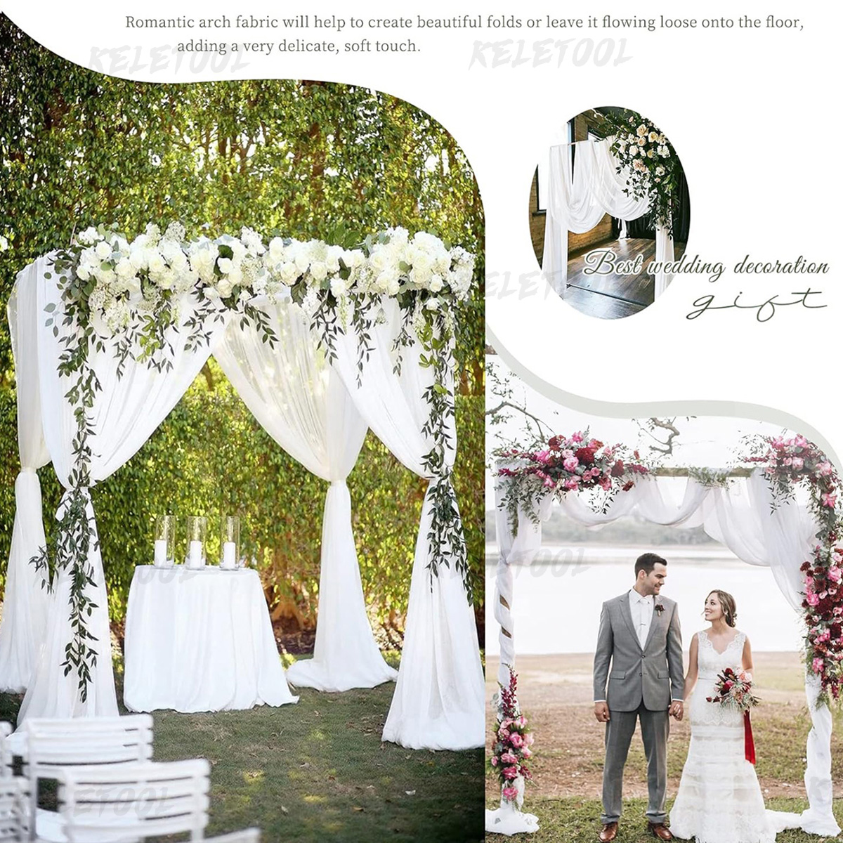 Wedding Party Decoration Arch Square Metal Arch 1m 1.5m 2m Party ...