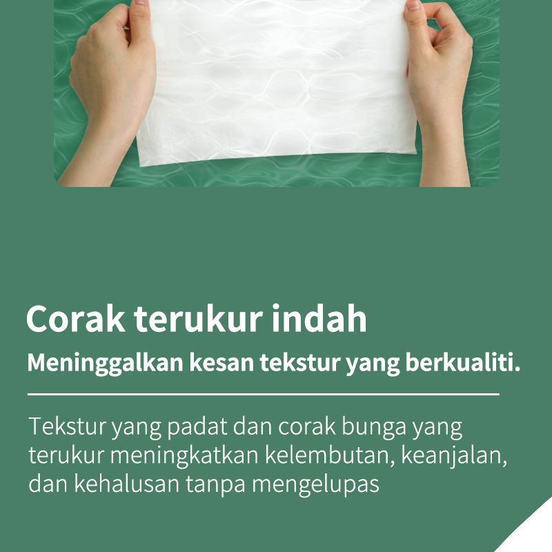 DWY 5 Ply Natural Wood Pulp Thickened Large Soft Facial Tissue High ...