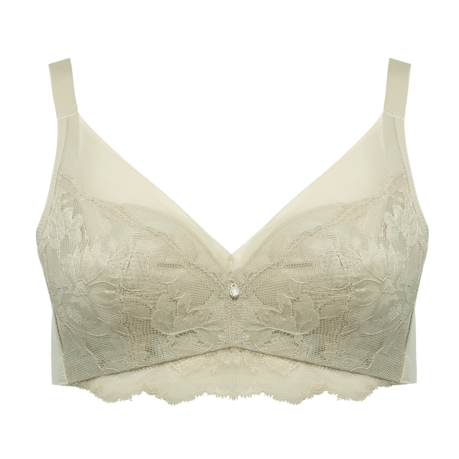 XIXILI Alena Soft Memory Wired Demi Bra | Shopee Malaysia