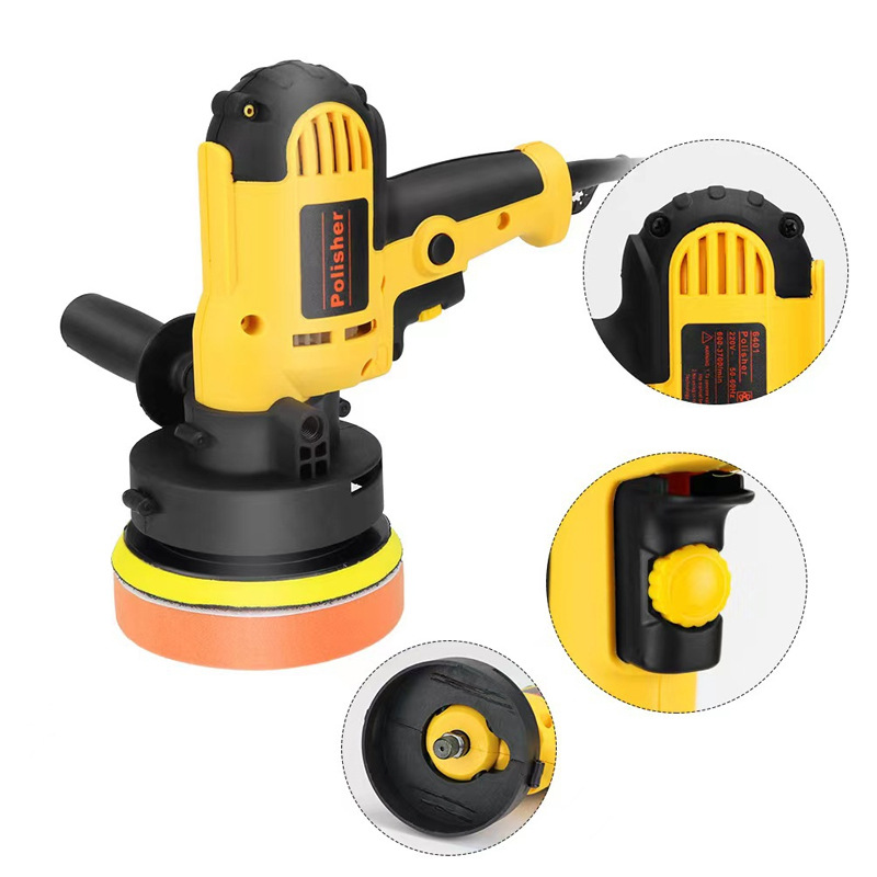 700W Electric Car Polisher Machine 5" Sander Buffer Car Polishing ...