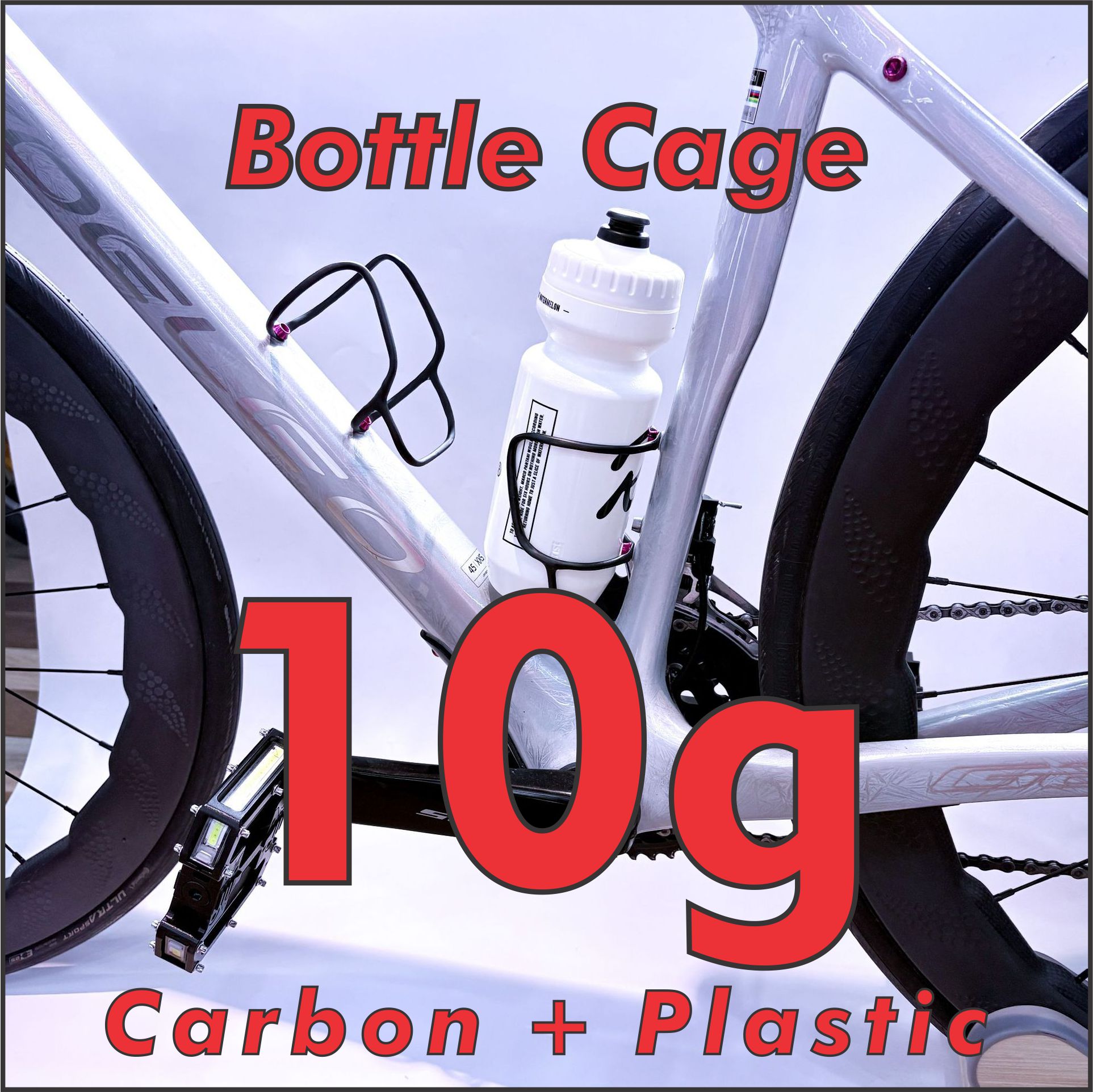 Super Light Carbon Injected Ultra Lightweight Bottle Cage 10g Only MTB ...