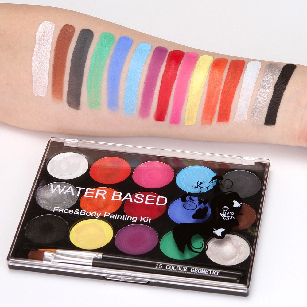 Face Paint Body Paint Makeup Water-Based Non-Toxic Cat Muka Cat Badan ...