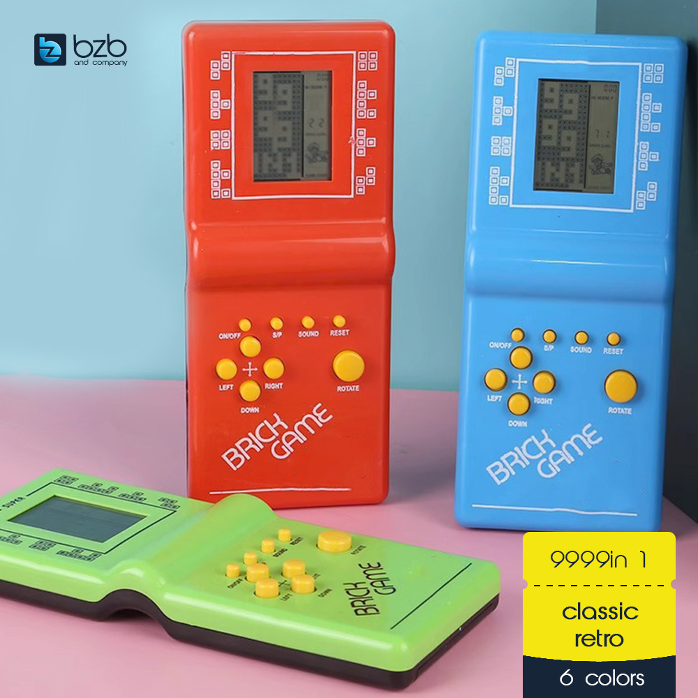 Mini LCD 9999 in 1 Fun Retro Classic Brick Tetris Arcade Game ...