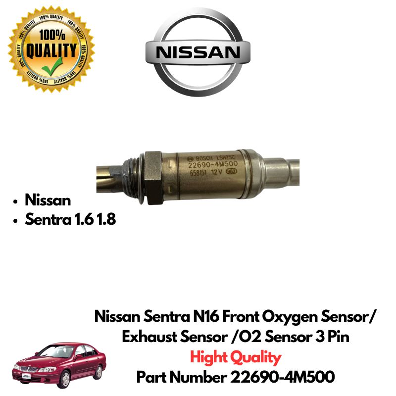 Nissan Sentra N16 Front Oxygen Sensor/ Exhaust Sensor /O2 Sensor 3 Pin ...