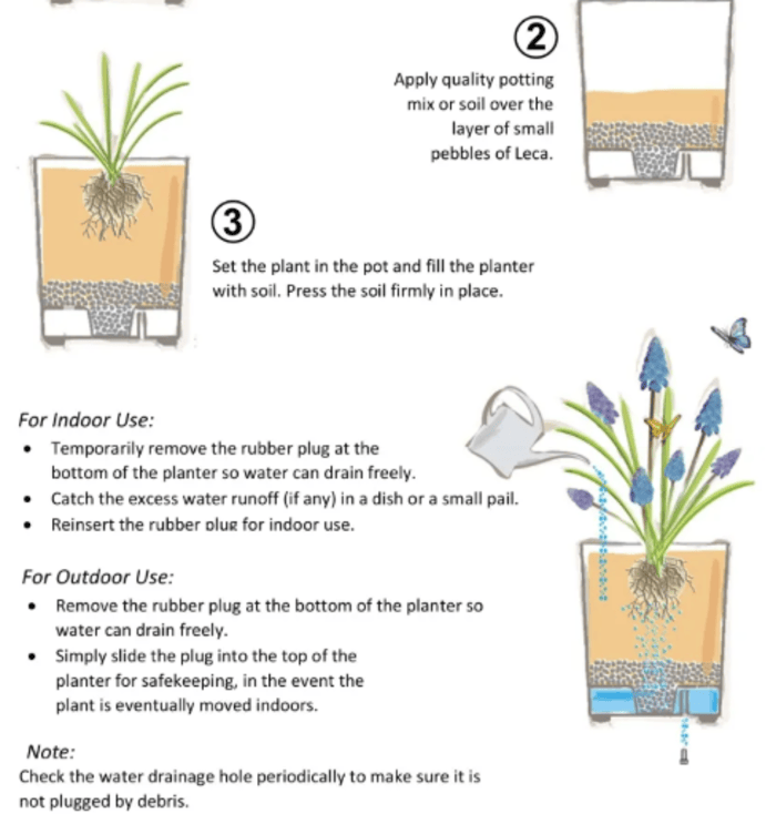 Artstone Rubik Pot D15 H13.5 / Flower Pot / Pasu Bunga Hiasan Modern ...