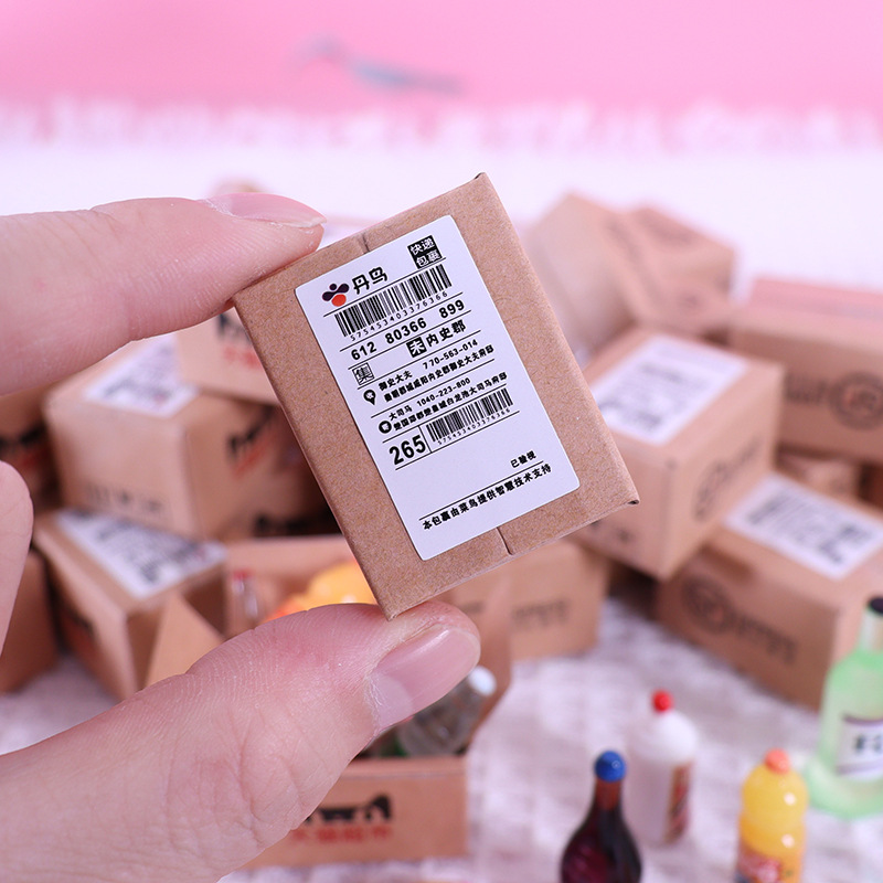 Surprise Random Gift Miniature Supermarket Blind box Gift Mini parcel ...