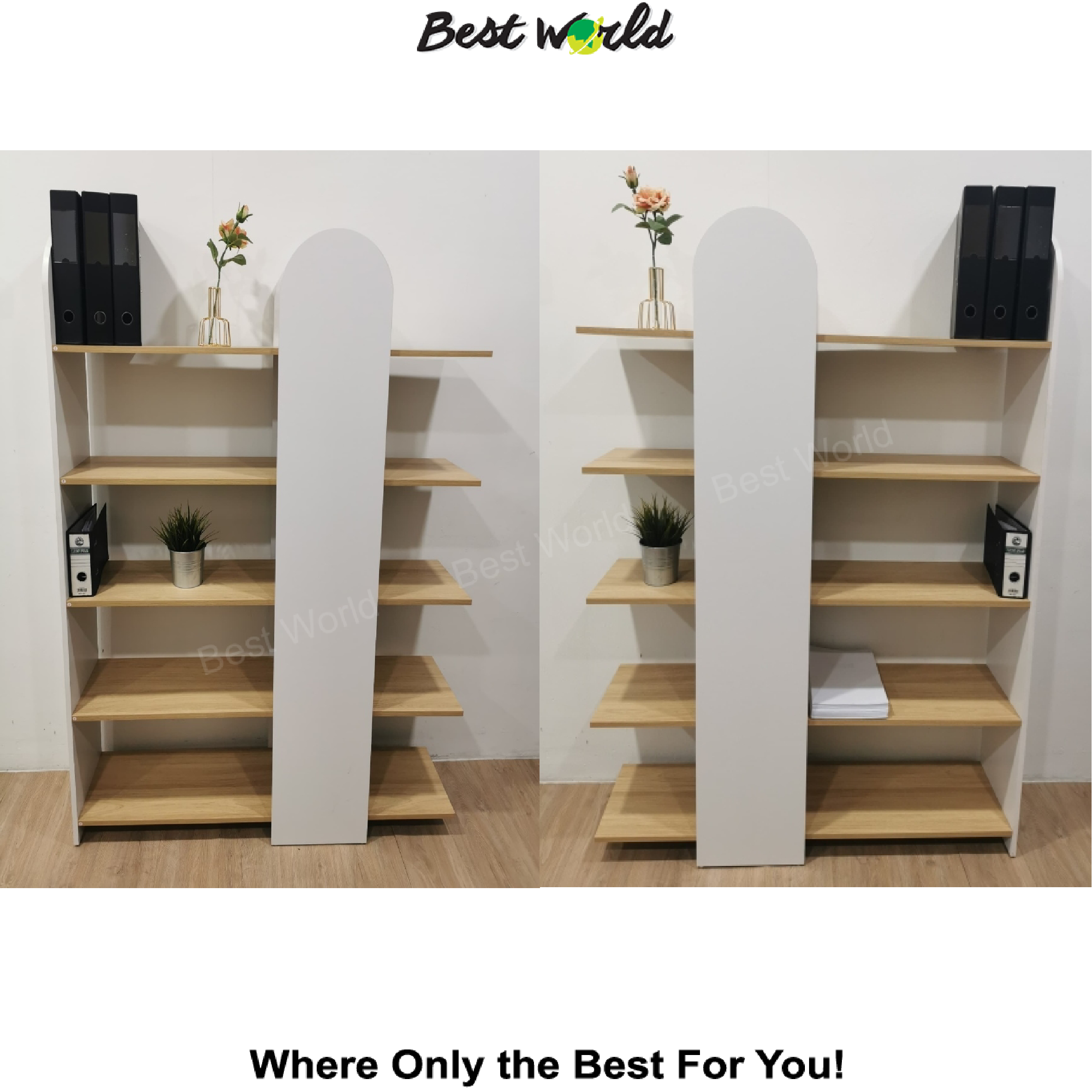 ACRO Book Shelf / Divider / Display Rack - BS-1042 (7487 + WHITE ...