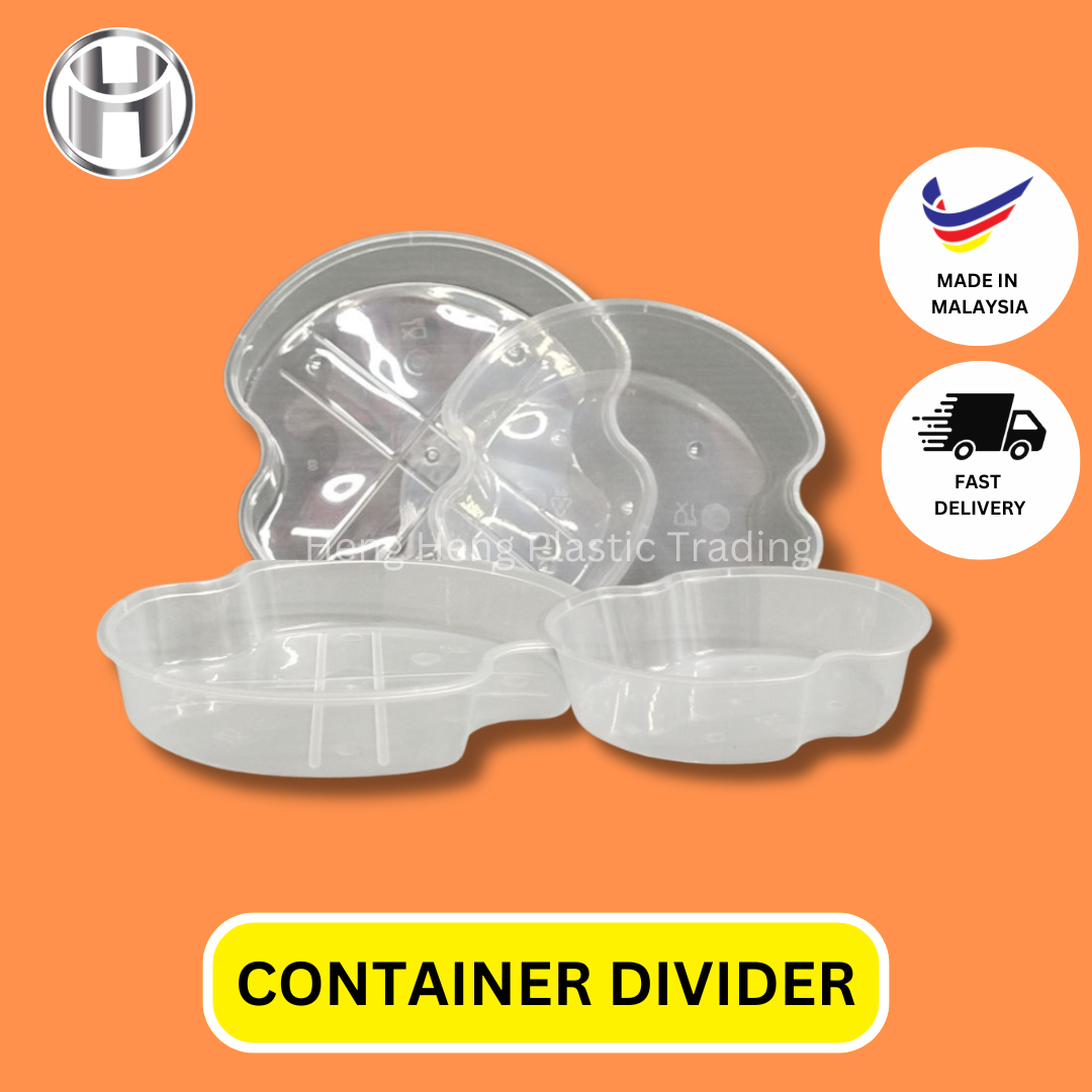 TRAY CONTAINER DIVIDER / SPLIT DOUBLE-DECKER CONTAINER - 1PCS | Shopee ...