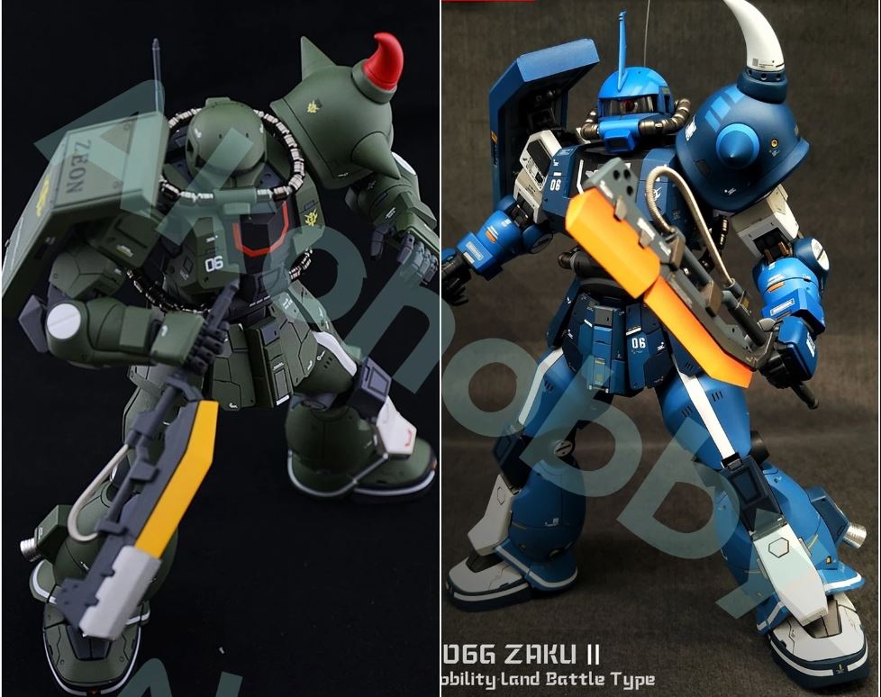 [EASY MODEL ] 64315E [1] MG 1/100 MS-06G HIGH MOBILITY ZAKU II GROUND ...