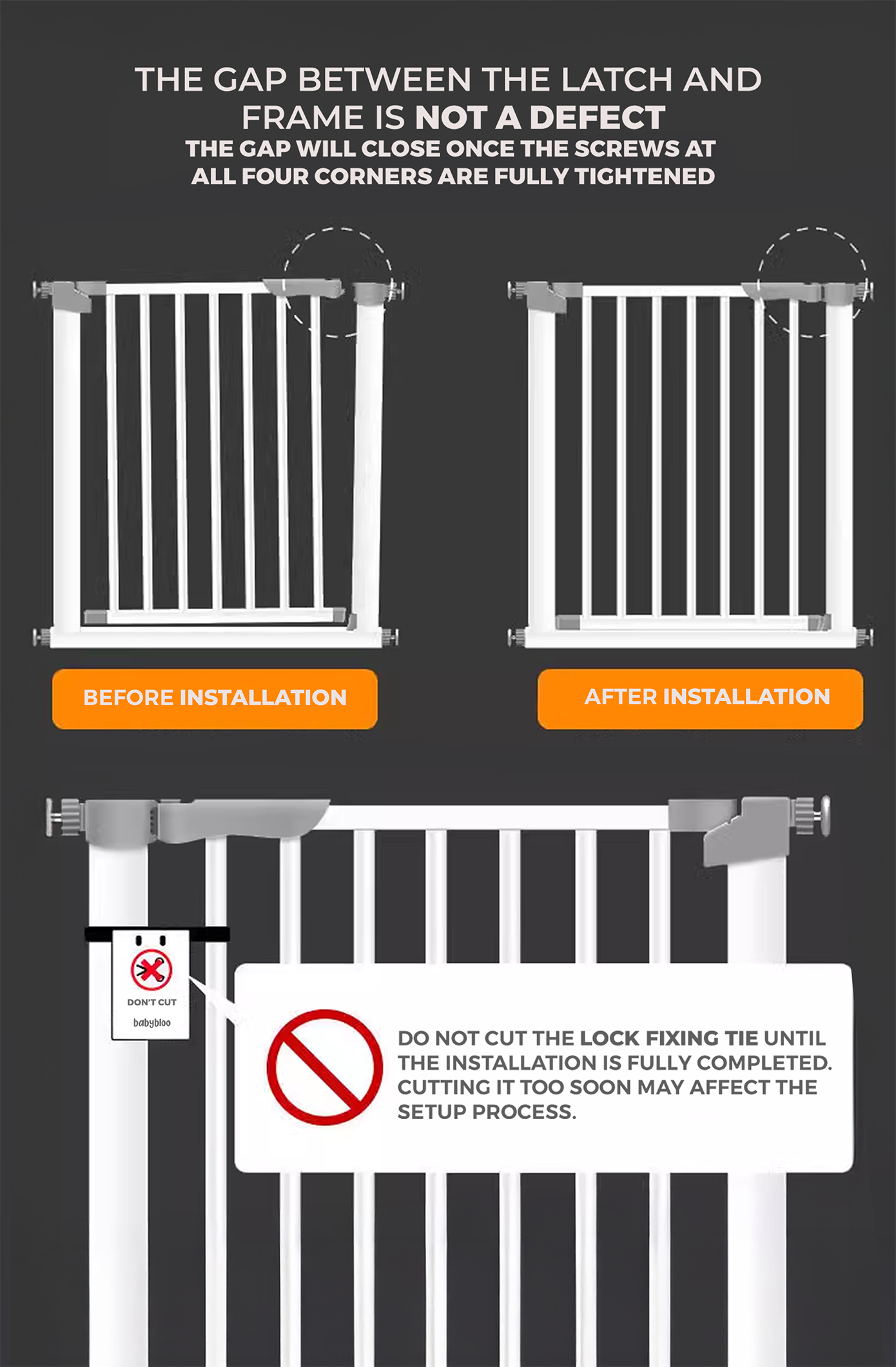 [2 Year Warranty] BabyBloo Baby Fence Pagar Baby Baby Gate Pagar Budak ...