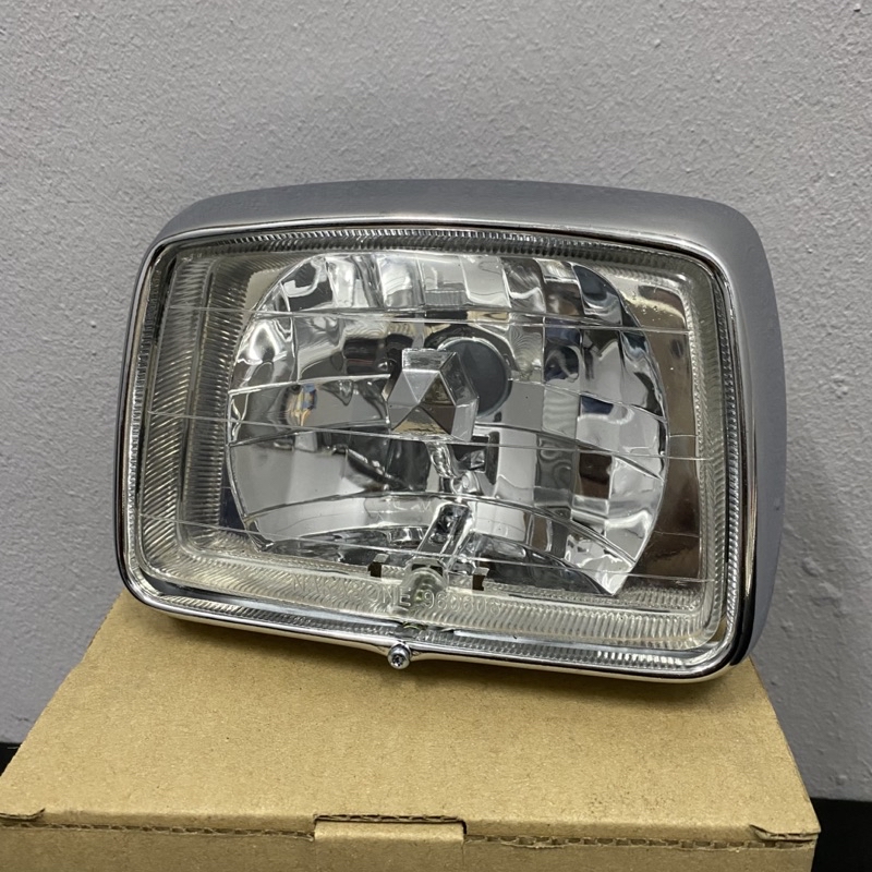 GBO DIAMOND HEAD LAMP UNIT LAMPU DEPAN CHROME | Shopee Malaysia