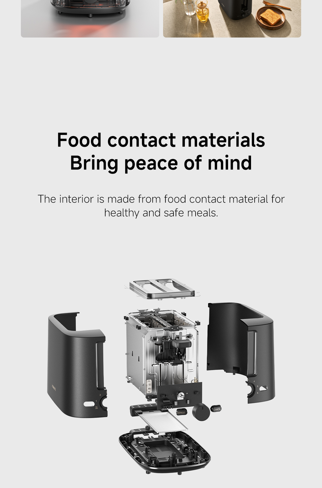 Xiaomi Toaster flip-free cooking/6 toast levels/ready in 70 seconds ...