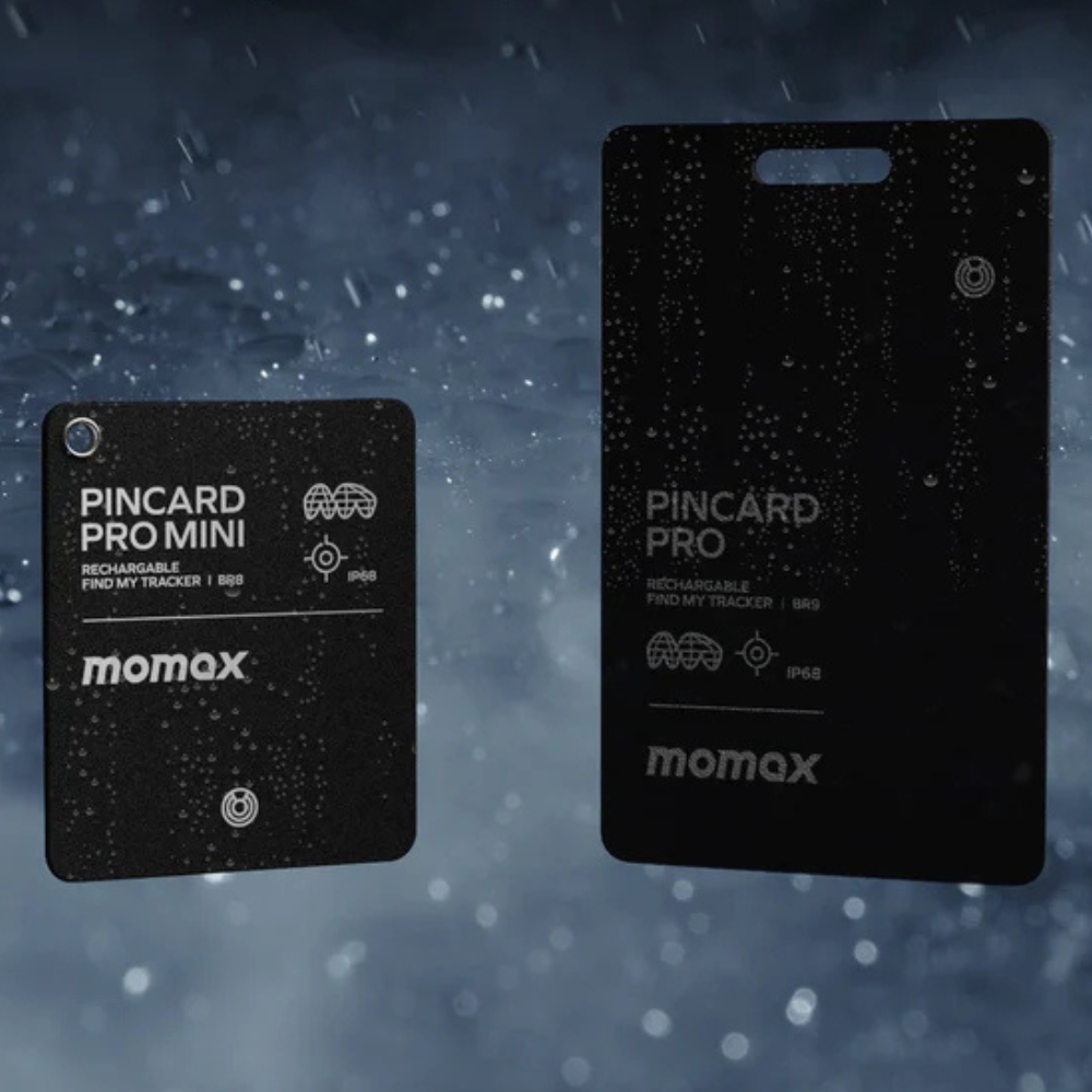Momax PinCard Pro Mini Rechargeable Find My Tracker | Shopee Malaysia