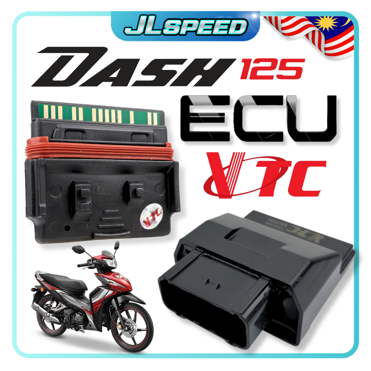HONDA DASH 125 FI V1 / V2 DASH125i DASH125 FI V1 V2 ECU STANDARD STD ...