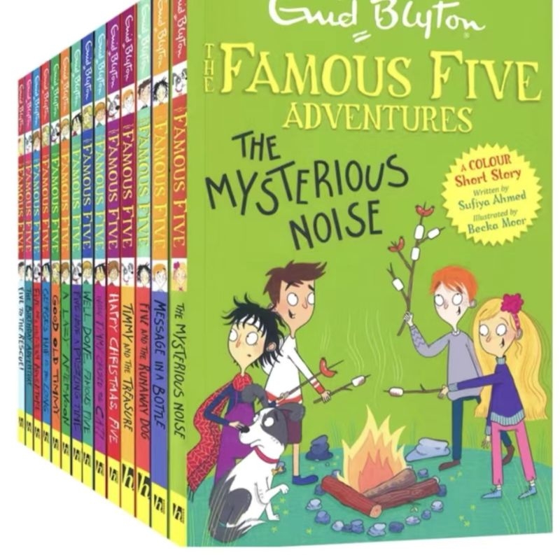 Enid Blyton Famous Five 5 Story Books | Shopee Malaysia