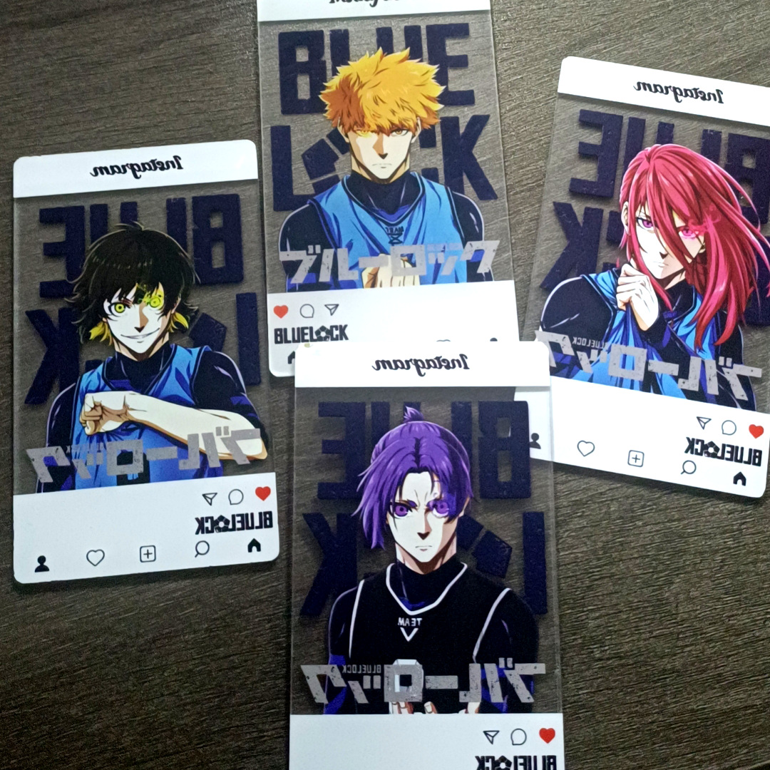 New Blue Lock Acrylic IG Frame Card Photocard Collection | Shopee Malaysia
