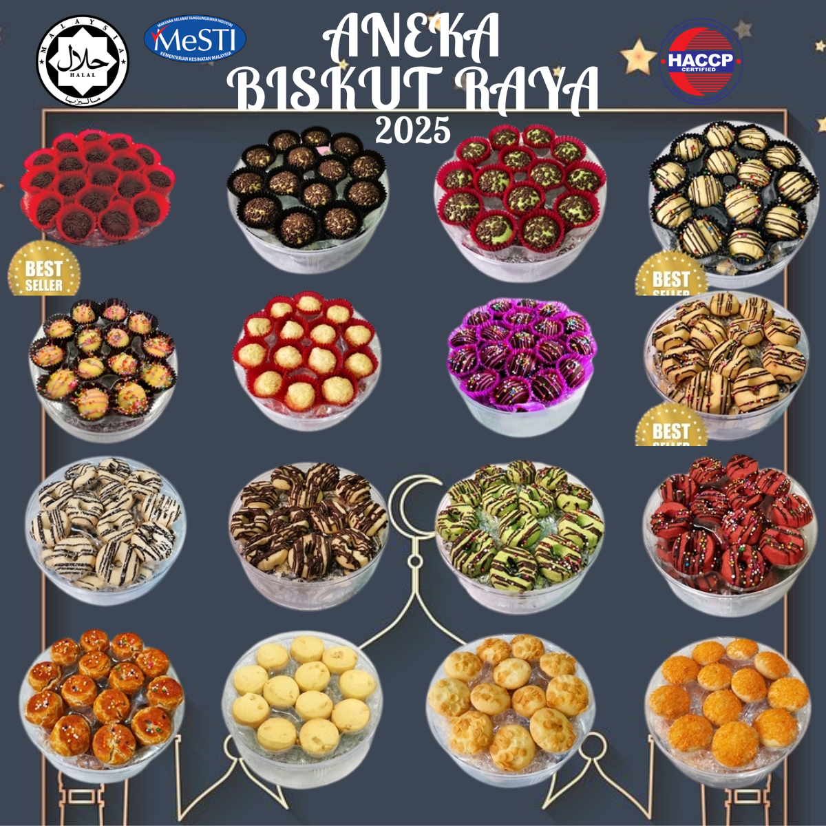 [KUIH RAYA 2025][New Stock] Pelbagai Jenis Biskut Raya Kuih Raya Murah ...