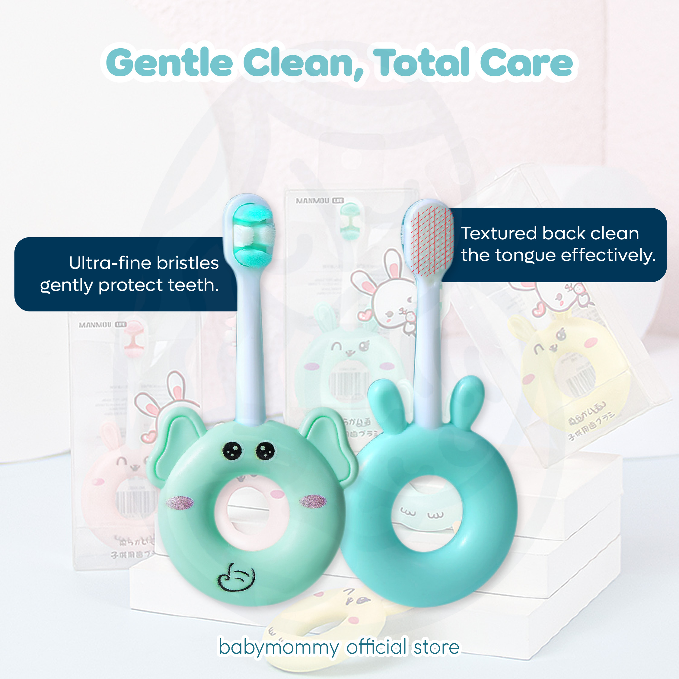 🇲🇾ReadyStock Ultra Soft Toddler Micro Nano Toothbrush Superfine Soft ...