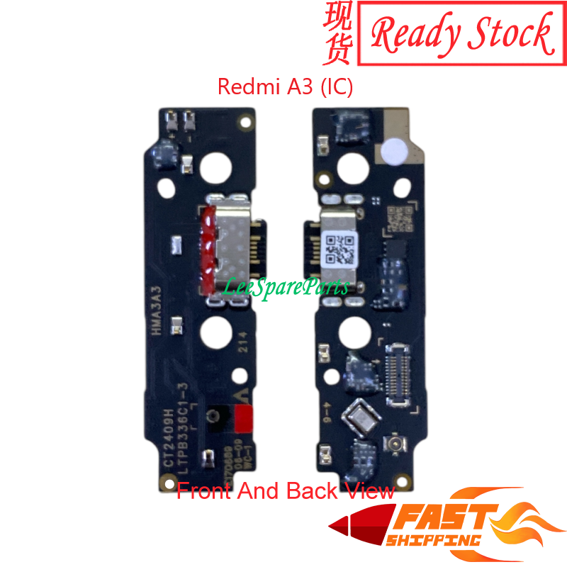 Xiaomi Redmi A3 Charging Board USB Port Pin Mic Handfree Jack For ...