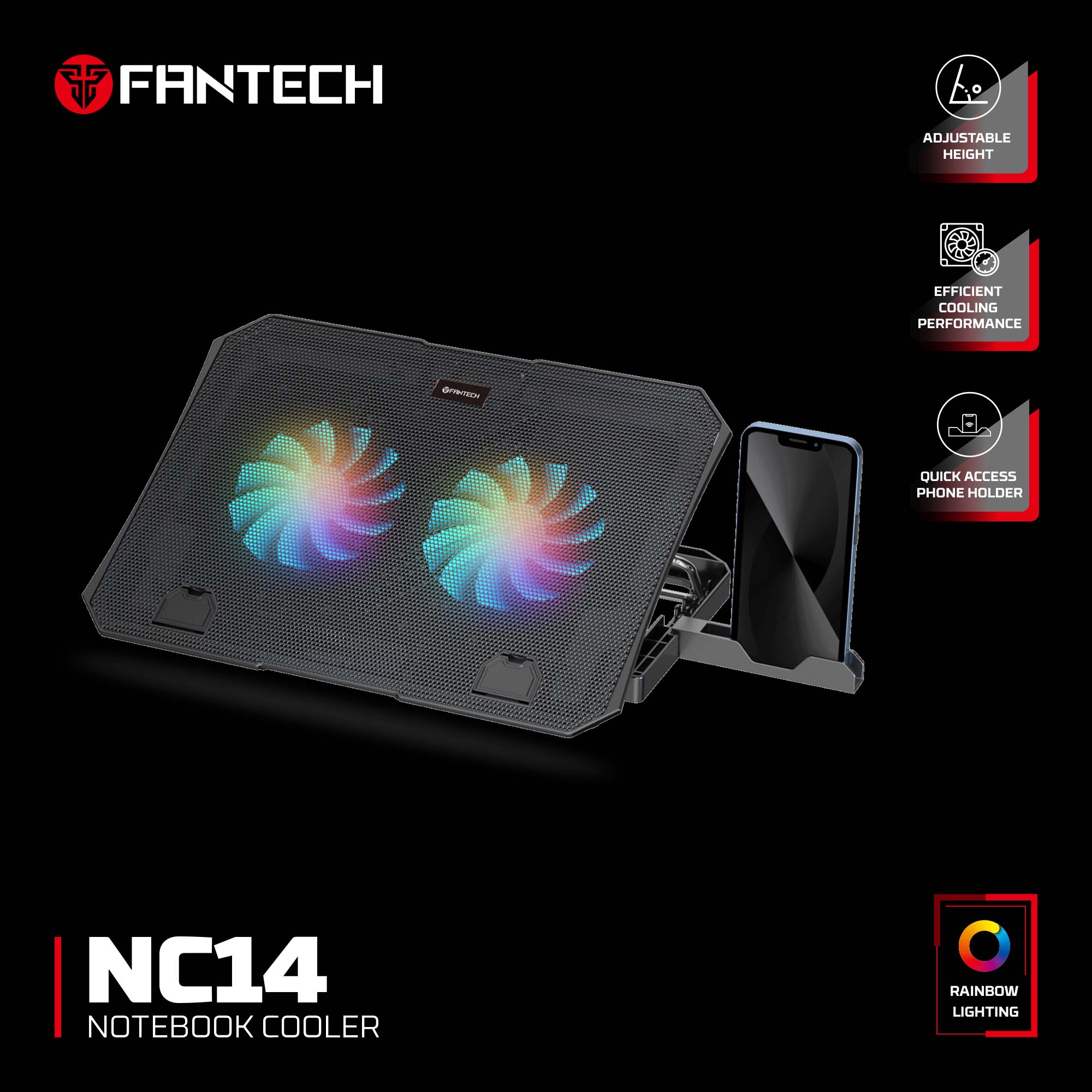 FANTECH NC11/NC12/NC13/NC14/NC21/NC22 NOTEBOOK LAPTOP COOLER COOLING ...