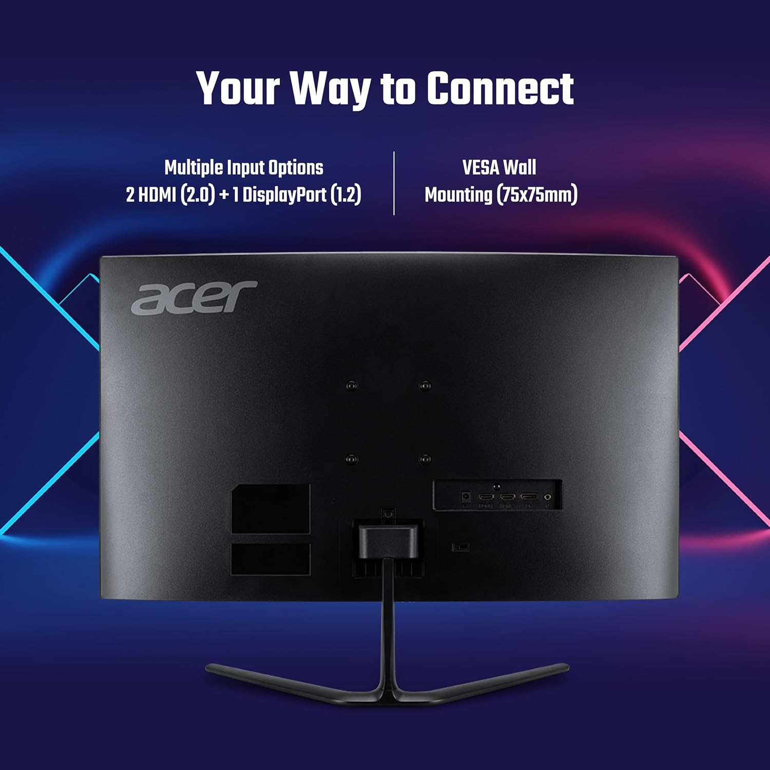 ACER 27" NITRO ED270RS3 / ED270R S3 FHD (1920x1080P@180HZ) LED CURVE VA ...