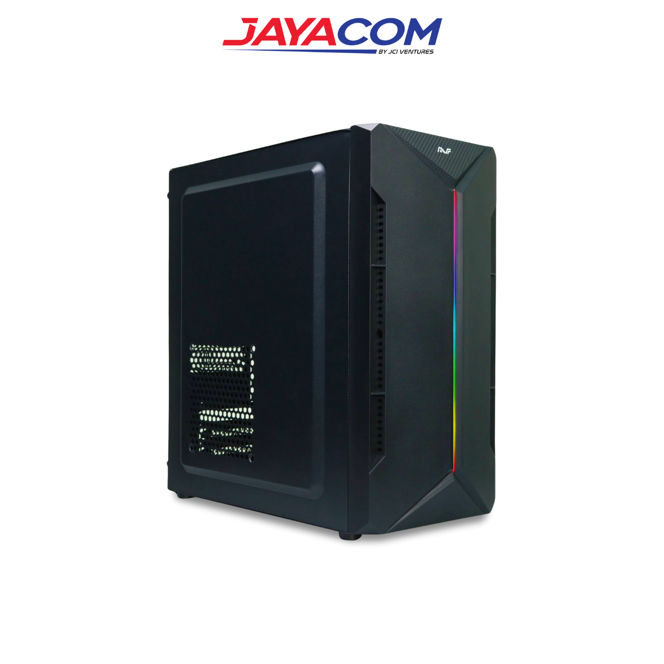 AVF M-ATX AC-MX3000 PC Casing Chassis – Black (RGB Light on Front Panel ...