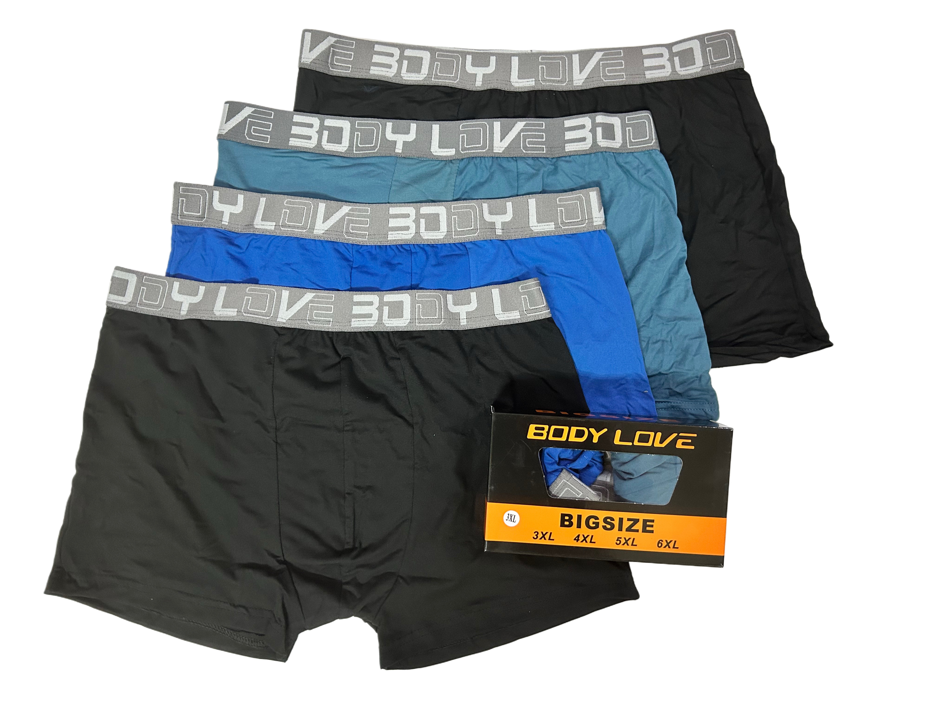 Big Size Men Boxer 2 Pcs Pack Cotton seluar dalam lelaki besar ...