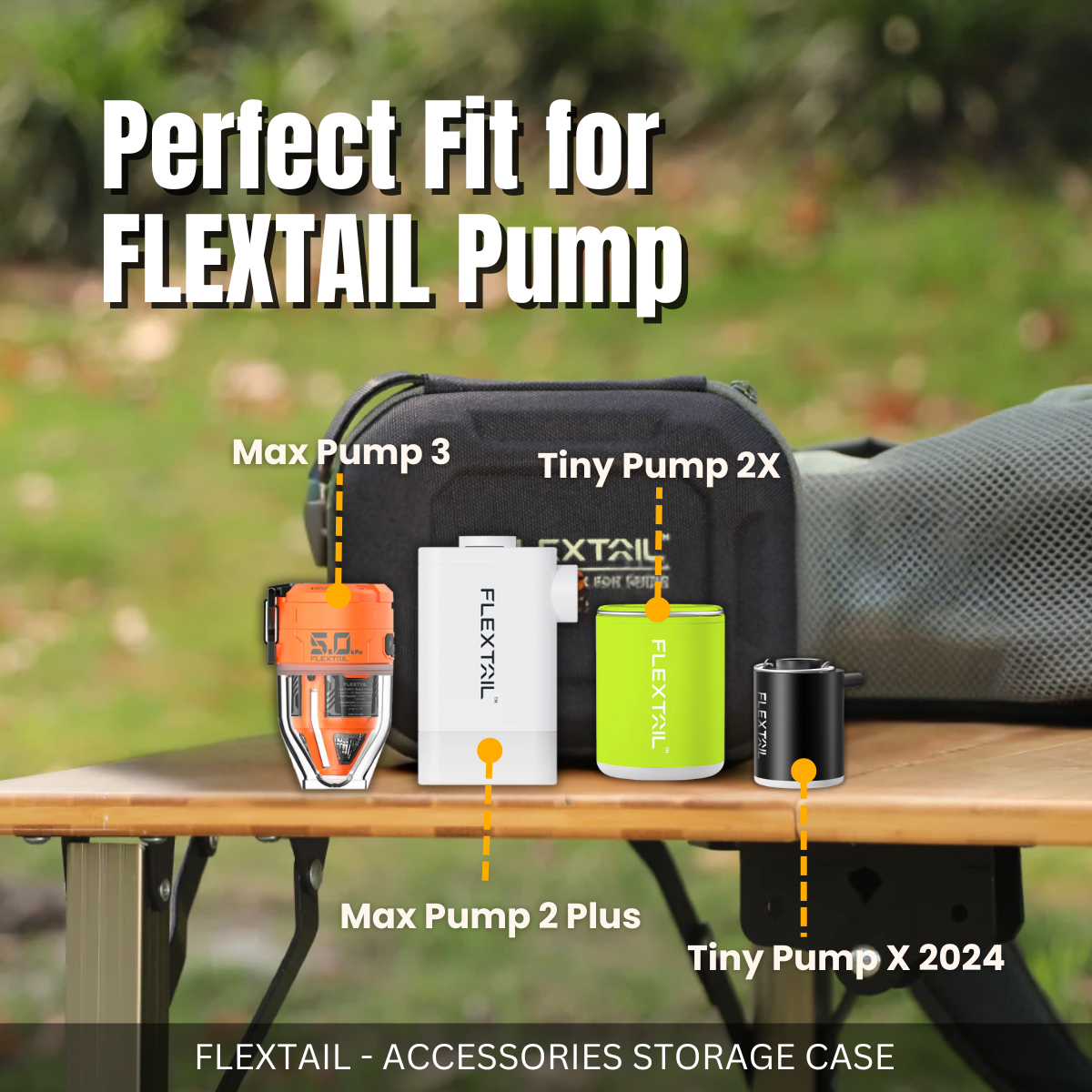 FLEXTAIL - STORAGE CASE FOR TINY PUMP 2X | TINY PUMP X 2024 | MAX PUMP ...