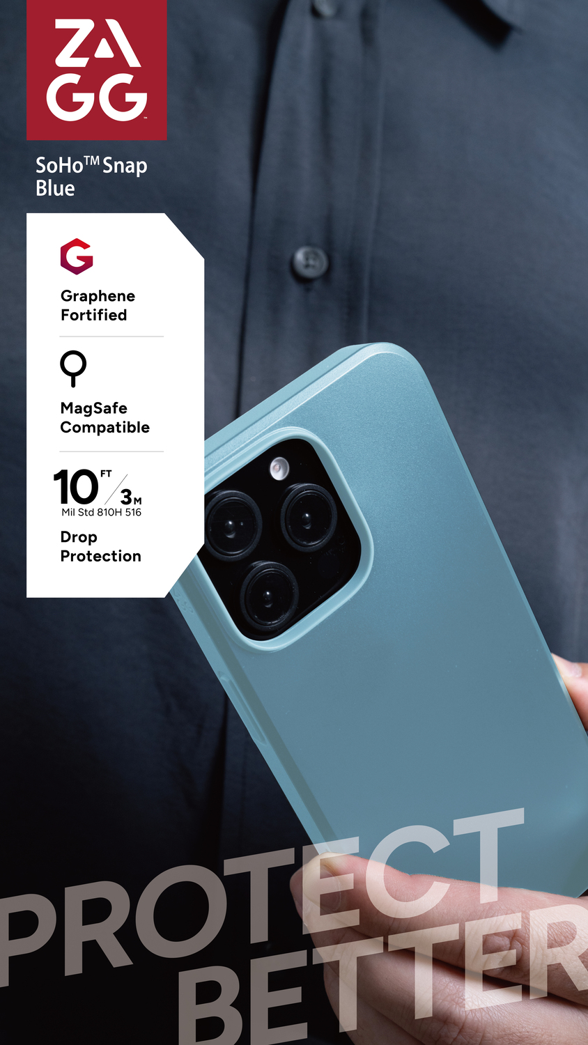 ZAGG Soho Snap Case for iPhone 16 Series | Shopee Malaysia