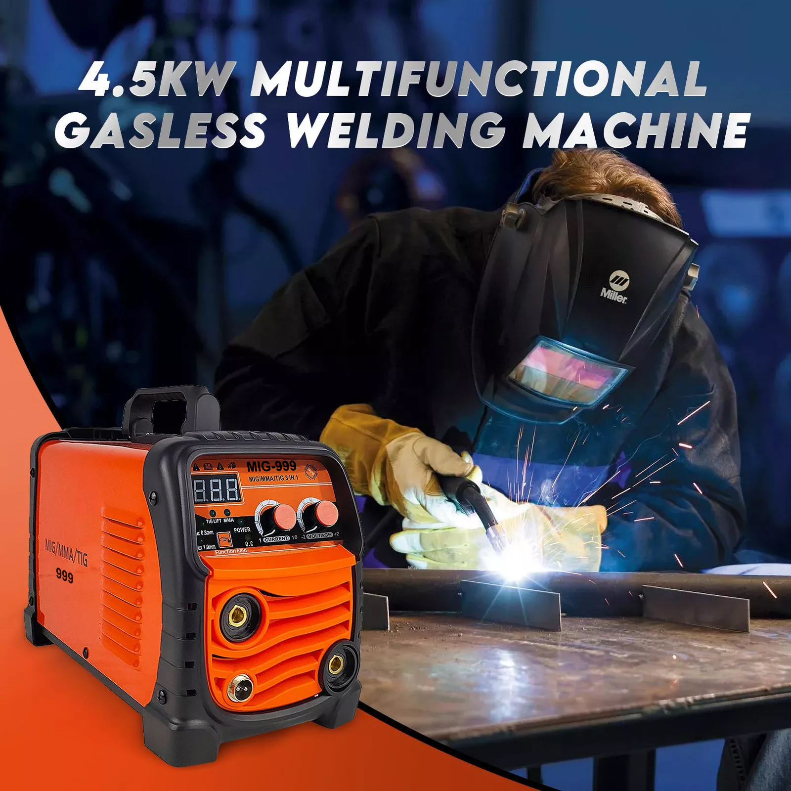 MIG Portable Welding Machine Gasless Household IGBT Technology Welding ...