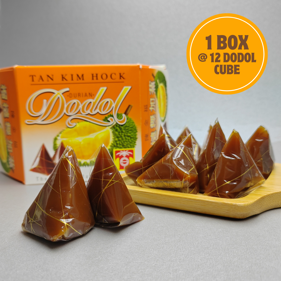 Tan Kim Hock HALAL Dodol Durian - 180g ( Large Box ) | Dodol Melaka Malaya Delight | Shopee Malaysia
