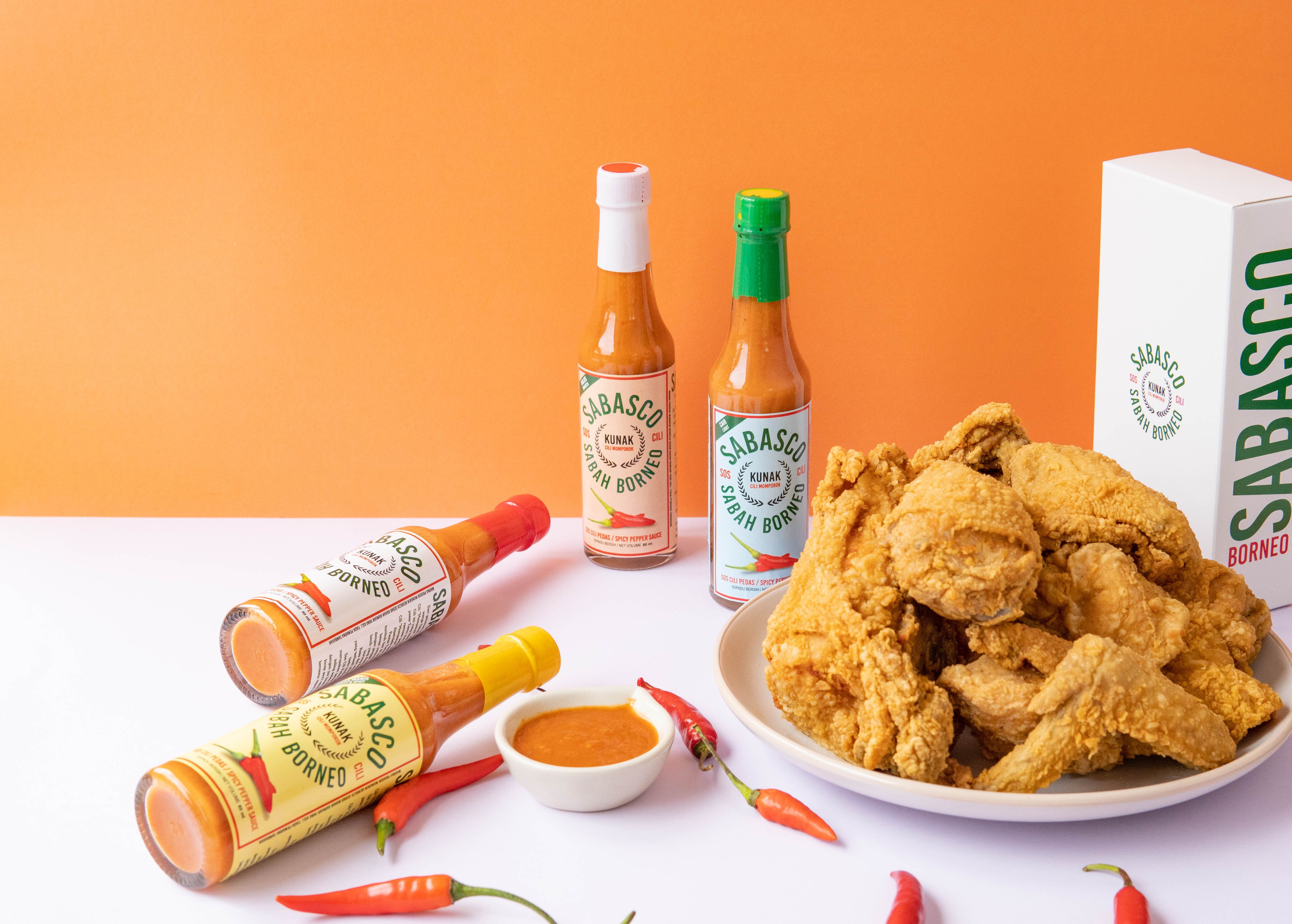 Sauce Cili Chili Sos Sabasco Sabah Sabacco Spicy Original Green ...