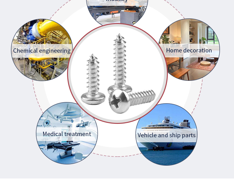 Self Tapping Screw ST2.9 / ST3.5 / ST4.2 / ST4.8 / ST5.5 304 Stainless ...