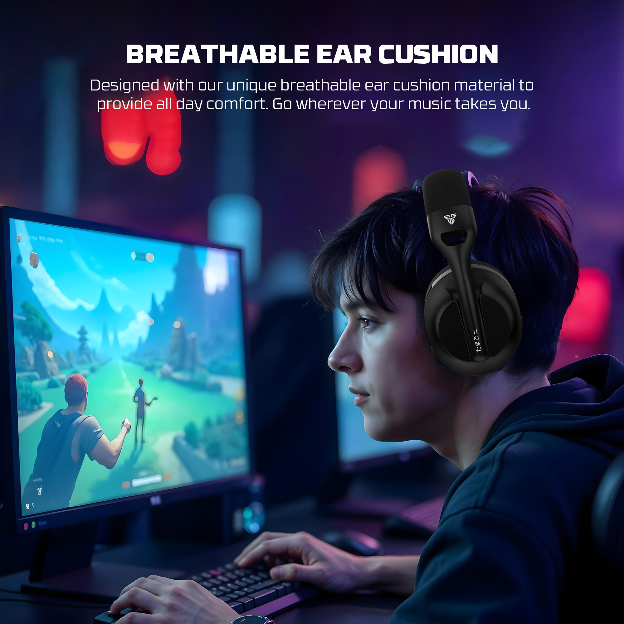 FANTECH TAMAGO II WHG04 MULTI-PLATFORM WIRELESS HEADSET | Shopee Malaysia