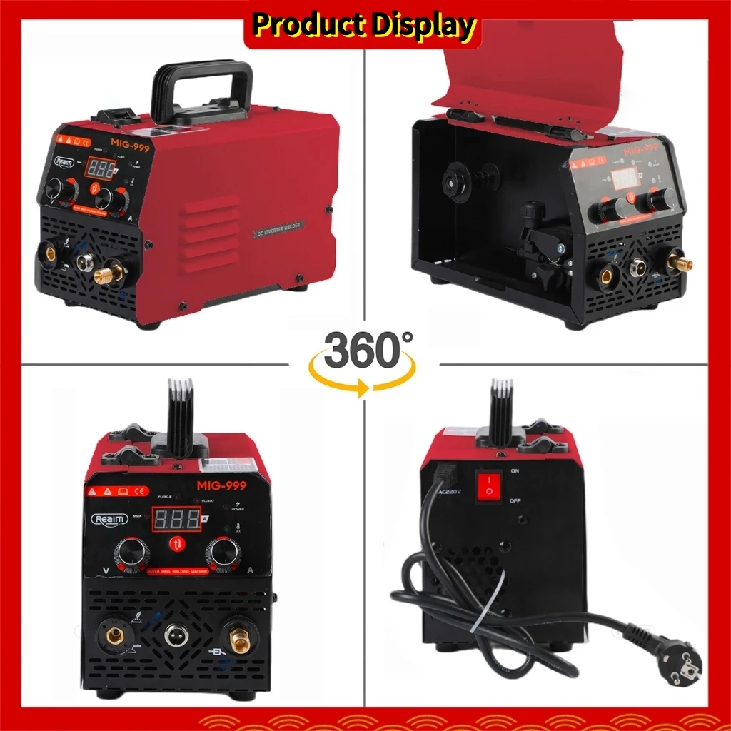MIG-999 Gasless Welding Machine MIG/MMA IGBT Chip Welding Machine ...