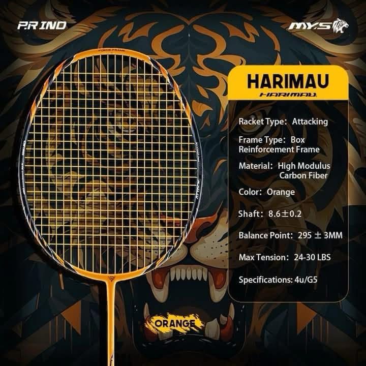 PRIND RACKET HARIMAU MALAYSIA (FRAME ONLY) | Shopee Malaysia