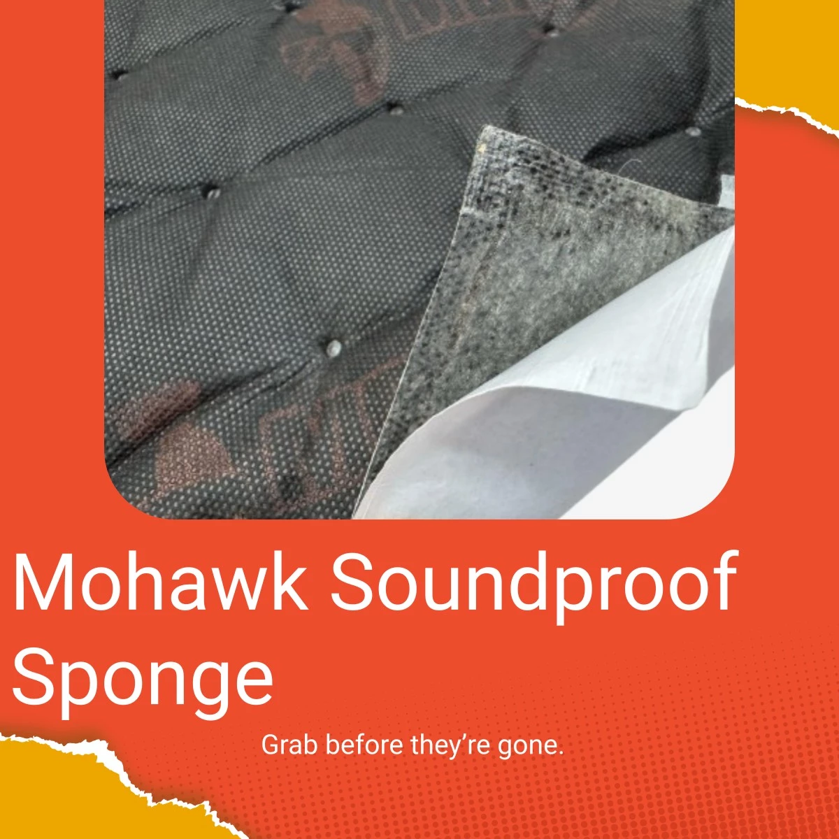 Mohawk Car Audio Damping Sound Insulation / Soundproof Sponge 100% ...
