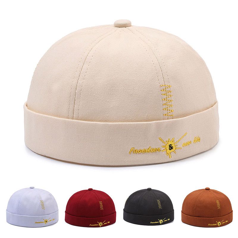 Kopiah Viral Freedom Logo Vintage Landlord Hat Hiphop Melon Skin Cap ...