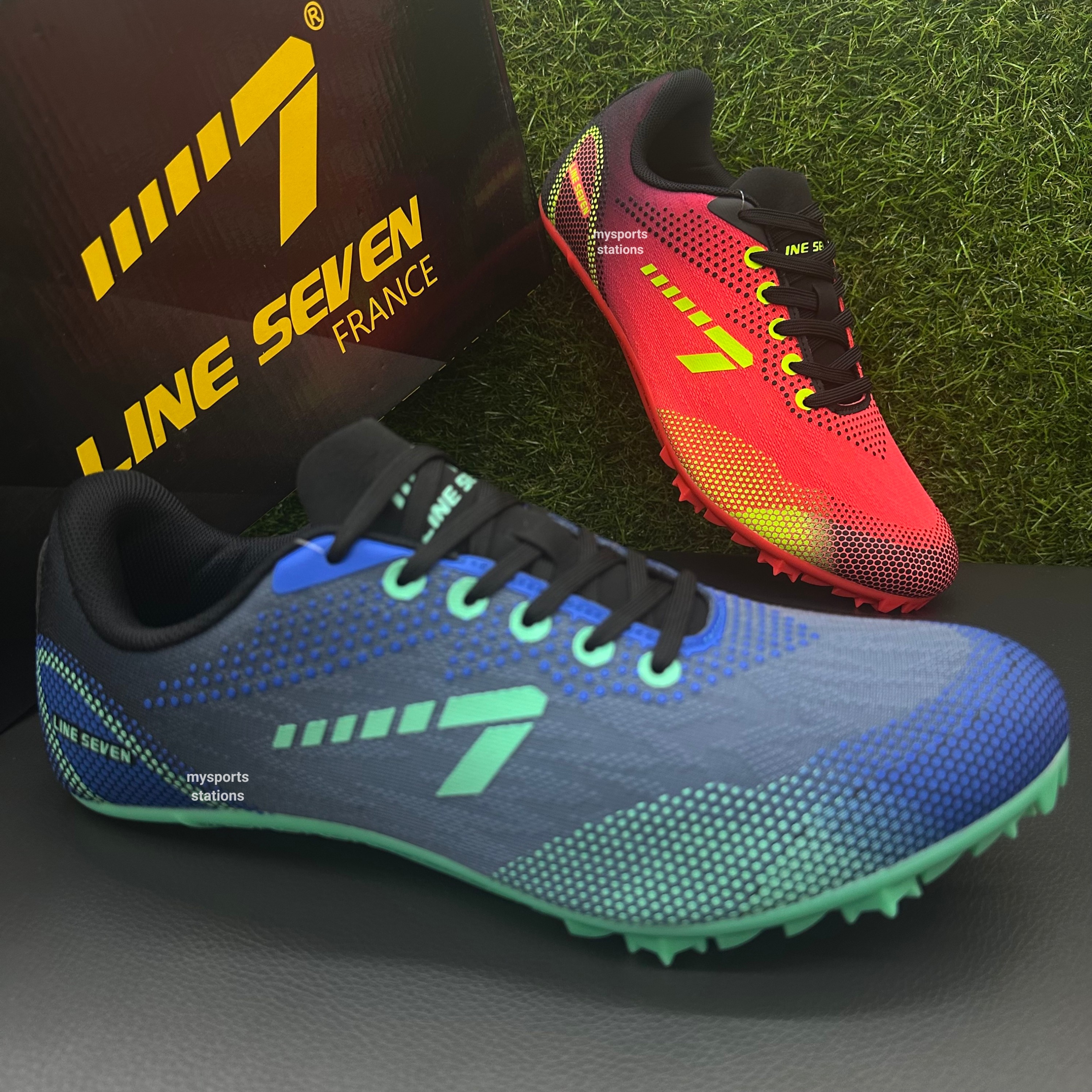 LINE SEVEN | LINE 7 L7 S-1158 Spike Shoes | Track Running Shoes | Sport ...