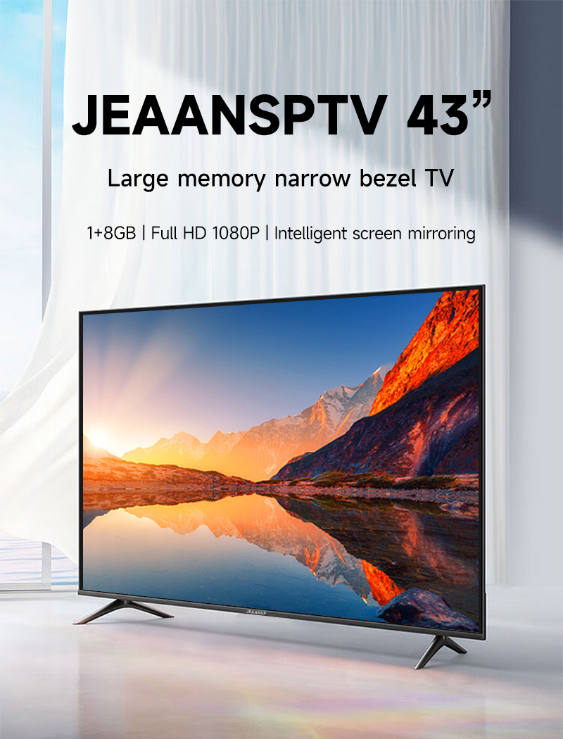 43 inch Android 14.0 Smart TV FHD LED TV DVB-T2/MYTV/HDMI/USB/WiFi/Bluetooth/Netflix/YouTube ...