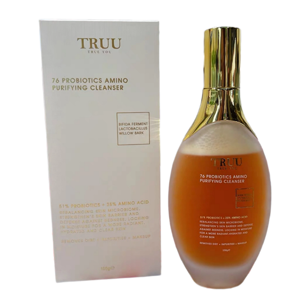 TRUU 童 76 Probiotics Amino Purifying Cleanser Truu 童 99 平衡乳 99 Oil-Control Moisture Balancing ...