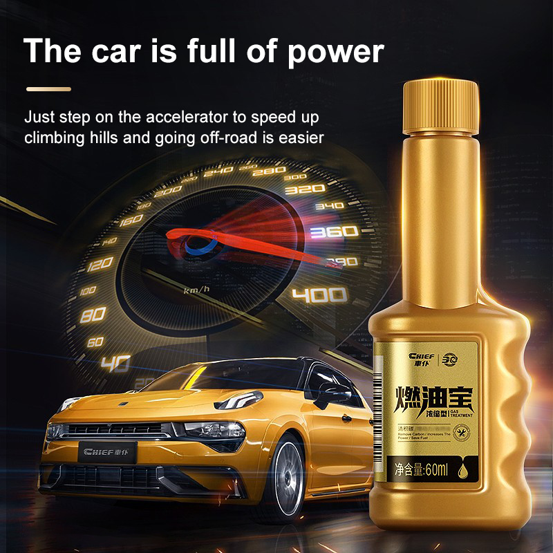Chief Gold Fuel Treasure 车仆小金瓶燃油宝 Remove Carbon Deposits Gasoline Fuel ...