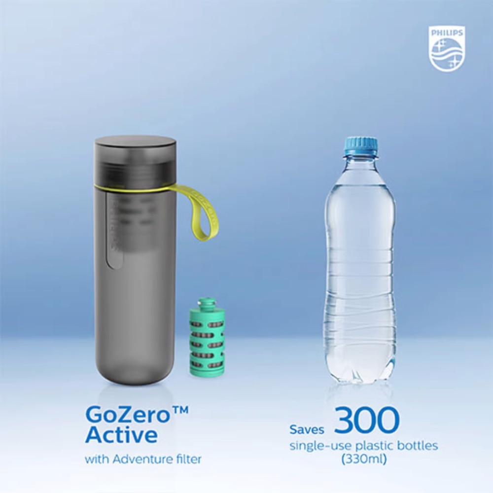 Philips Gozero Water Bottle 590ml BPA Free Drinking Bottle Water Botol ...