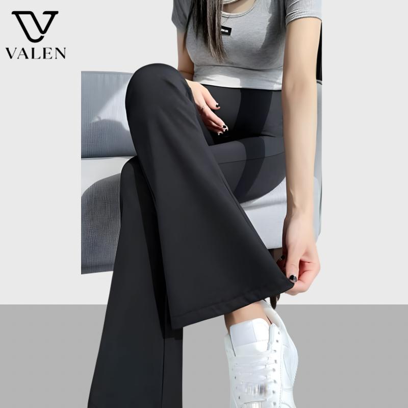 VALEN Seluar Panjang Bootcut Perempuan Dengan Kain Bahan Kapas Tersedia ...