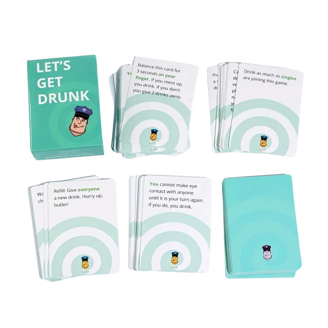 Let's Get Drink Party Game Drunk Game for Party Family Drink Card Game ...