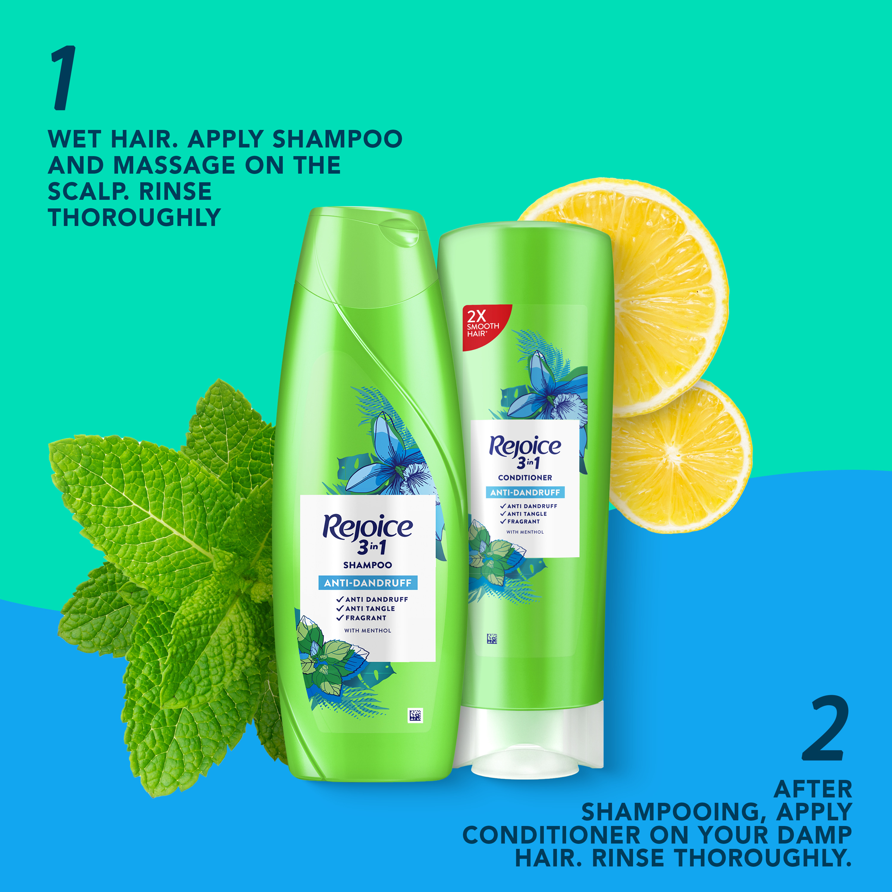 Rejoice 3In1 Anti-Dandruff Shampoo 600ml | Shopee Malaysia