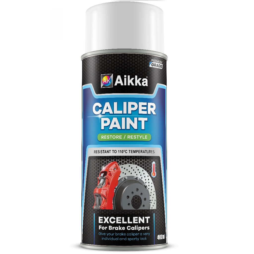 【Aikka Caliper Paint Yellow NO 1】Caliper Paint Aerosol 400ml Car Brake ...